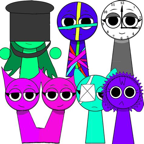 Guys We Have Fanart Contest You Can Draw My Sprunki Characters You Can Post It On