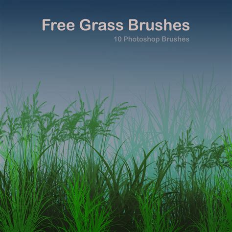 10 Free Grass Brushes Free Abr Download Mpb