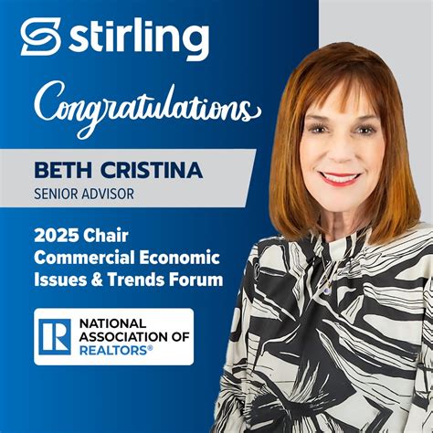 Congratulations Beth Cristina Stirling