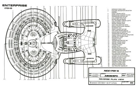Star Trek Galaxy Class Starship Blueprint