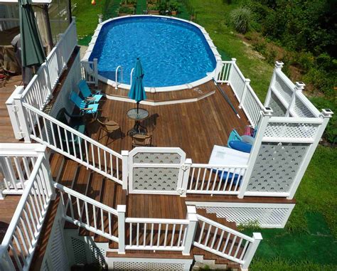 Premade Above Ground Pool Decks