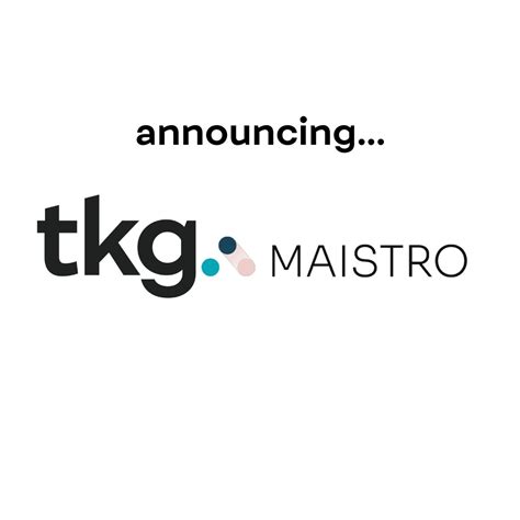 Joel Walker On Linkedin Welovetoknow Tkg Maistro Merger Digitalplatform Procurement… 10