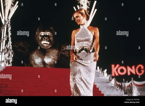 Jessica Lange King Kong 1976 Banque De Photographies Et Dimages à