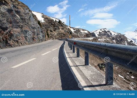 Alpine Pass Stock Image Image Of Summit Street High 13124133