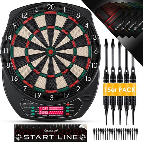 Kesser® Jeu De Fléchettes électronique Professionnel Avec 15