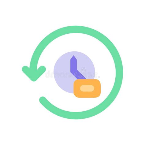 Incremental Restore Icon For Data Recovery Stock Vector Illustration Of Security Management