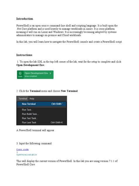 Getting Started With Powershell Pdf Command Line Interface Operating System Technology