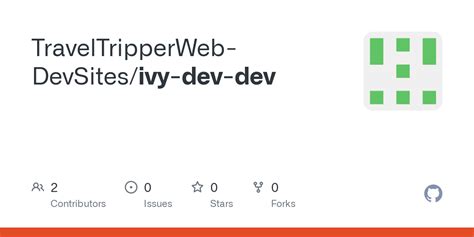 Github Traveltripperweb Devsitesivy Dev Dev