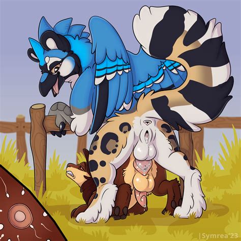 Rule 34 2boys Alva Sergeanthax Anus Avian Balls Beak Blue Body