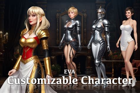 Customizable Character Eva 2d Characters Unity Asset Store