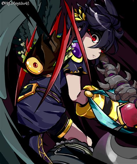 Hypnohub Black Hair Boots Bracers Chaos Kin Corruption Cover Dark Pit