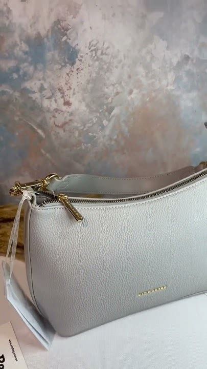 Сумка жіноча крос боді з еко шкіри David Jones 26590 сіра Youtube