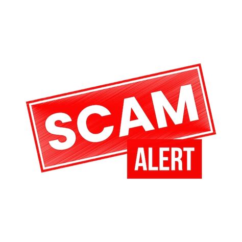 Premium Vector Scam Alert Alert Symbol Warning