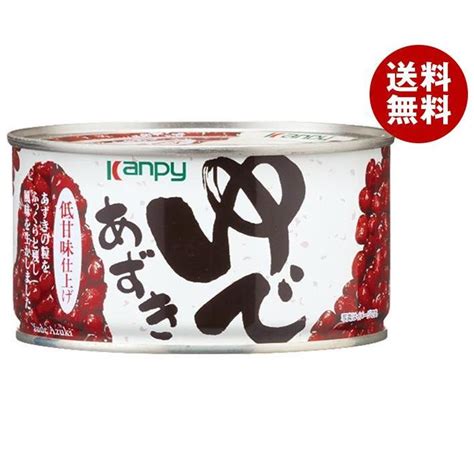 カンピー ゆであずき 低甘味仕上げ 400g缶24個入 送料無料 a369 135 MISONOYA ヤフー店 通販