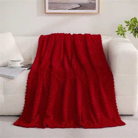Red Throw Blanket 50×70 Inches Ts For Mom Fuzzy 3d