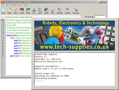 Picaxe Programming Basics Part 1 Technical Articles