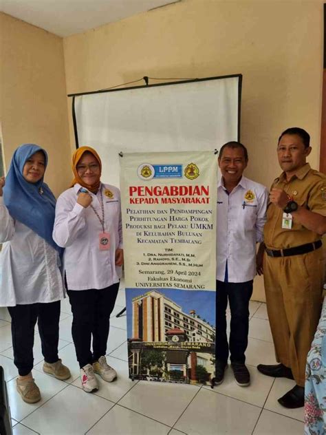 Perkuat Umkm Universitas Semarang Ajarkan Penghitungan Hpp