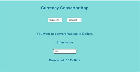 Github Kevin29johnsoncurrency Convertor App In React Js Simple Currency Convertor App In