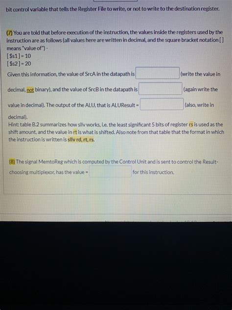 Solved In This Question We Will Analyze How A MIPS Chegg Com