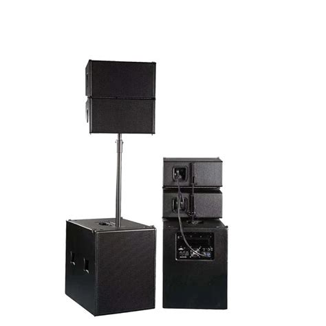 Powered Professional Audio 10inch Active Line Array System With 5000watts Dsp Digital Amplifier