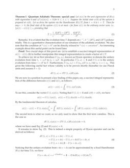Quantum Adiabatic Theorem Revisited DeepAI