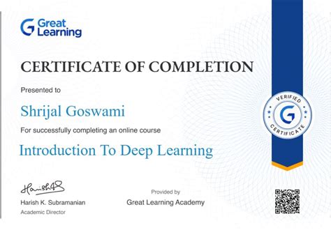Deeplearning Aiengineerinmaking Greatlearning Machinelearning Aiml Shrijal Goswami