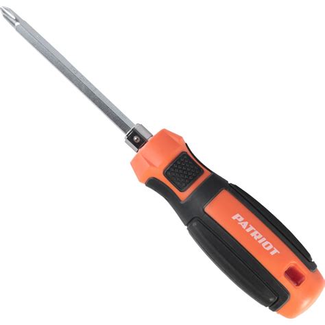 Отвертка с двусторонним стержнем Patriot Cr V Ph2 Sl6x100 2 х
