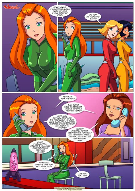 Rule 34 3 Bodysuits 4girls Alex Totally Spies Bbmbbf Bodysuit Chair