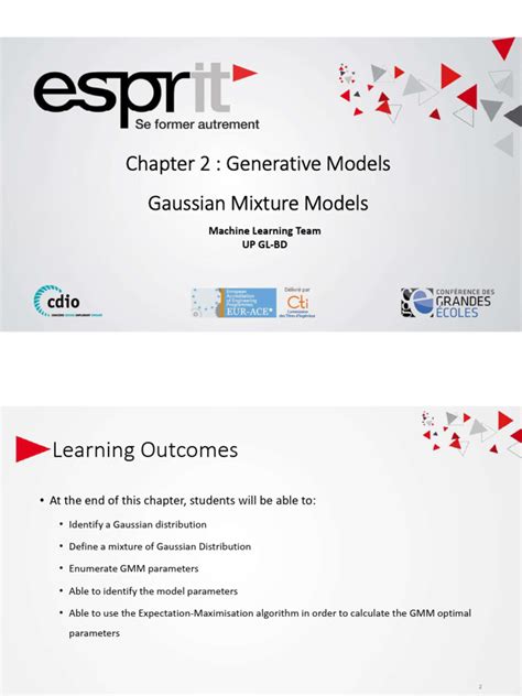 Chap2 Part2 Gmm Pdf Cluster Analysis Normal Distribution