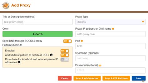 Configure Foxyproxy For Chrome And Firefox Setting Up A Proxy In Foxyproxy