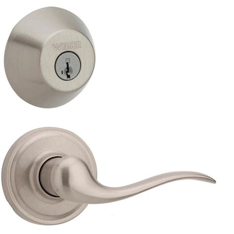Weiser Lock Toluca Entrance And Deadbolt Leverset Home Hardware