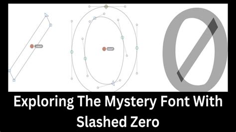 Font With Slashed Zero The Art Of Typography