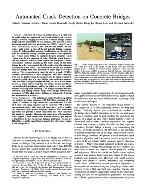 Pdf Automated Crack Detection On Concrete Bridges