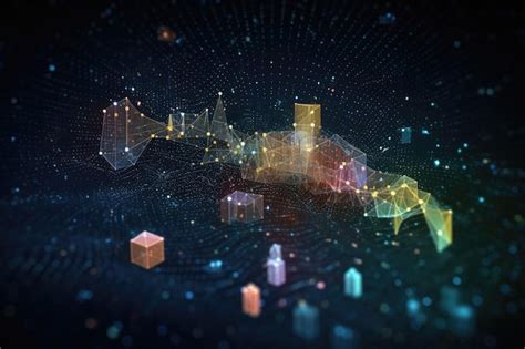 Premium Ai Image Digital Graphs Glowing Lines And Diagram On Screen Big Data Analytics