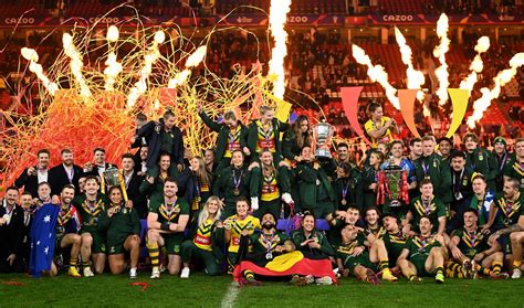 Australia Seal Mens And Womens Titles At Rugby League World Cup Finals