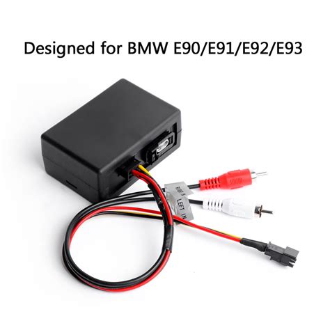 Optical Fiber Decoder Box For Bmw E90 E92 E93 Aftermarket Radio Naviga