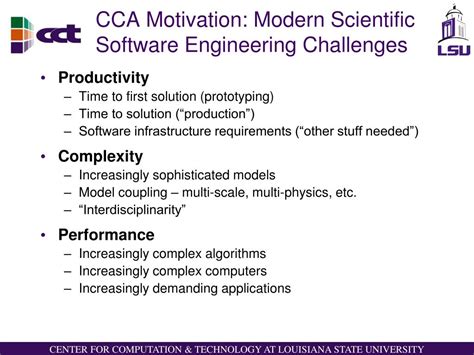 Ppt High Performance Computing Concepts Methods And Means Scientific Components And Frameworks