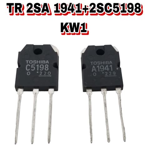Jual Transistor 2sa 1941 2sc 5198 Shopee Indonesia