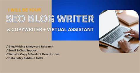 Be Your Reliable Virtual Assistant And Professional Copywriter By