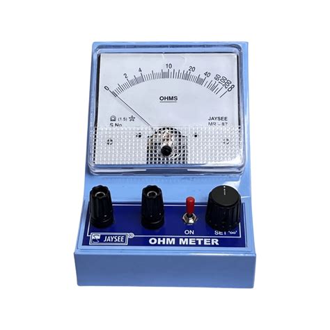 Analog Ohm Meter Shunt Type Analog Jaysee
