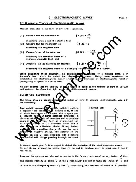 Pdf Physics Electromagnetic Waves Dokumen Tips