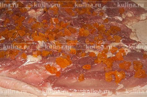 Рулет из утки с курагой и чесноком – рецепт приготовления с фото от ...