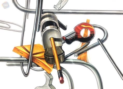 인하대 기초디자인 연필깎이 연필 스카치테이프 클립 합격작 재현작 제안작 연구작 강남다같이