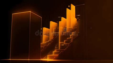 Abstract Data Graph Concept With Data Clusters And Particles Digital Sorting And Management