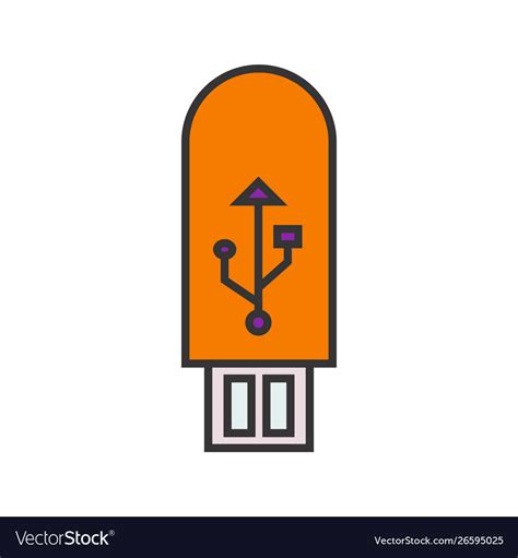 Line Filled Icon Royalty Free Vector Image VectorStock