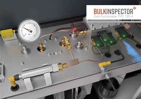 Bulkinspector Gas Pycnometer Determination Of Skeletal Density True Density Pure Density