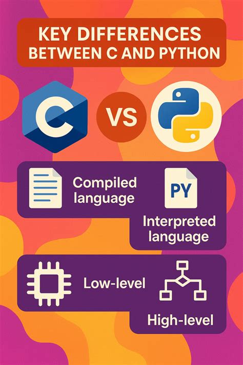 Difference Between Python And C Python Vs C Language Comparison