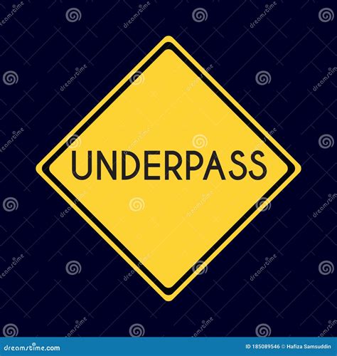 Underpass Vector Illustration Decorative Design Stock Vector