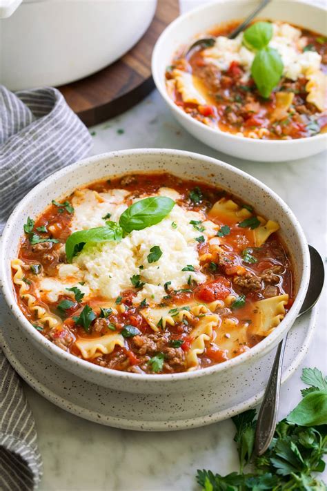 Lasagna Soup Perfected Recipe Cooking Classy
