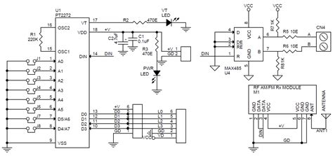 Schematic Decoder Electronics